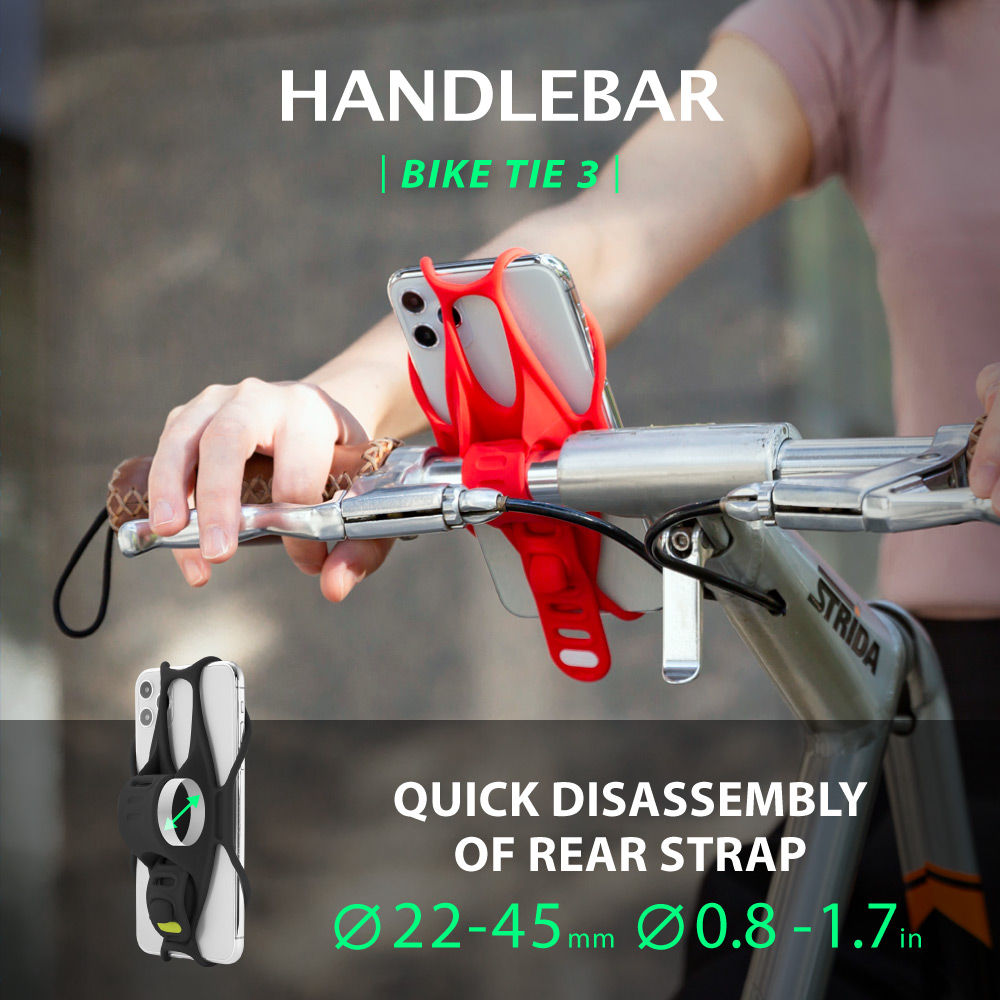 Bike Tie 3 - Bike Handlebar Mount - Cycling - Sport Life - Products - Bone