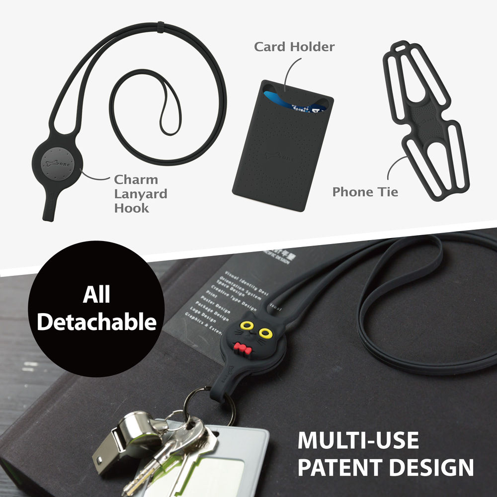 Lanyard PhoneTie 2 - Card Holder - Lanyard - Mobile Life - Products - Bone